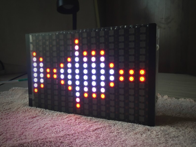 Audio Frequency LED Display. Music Visualizer. and the Story Behind It ...