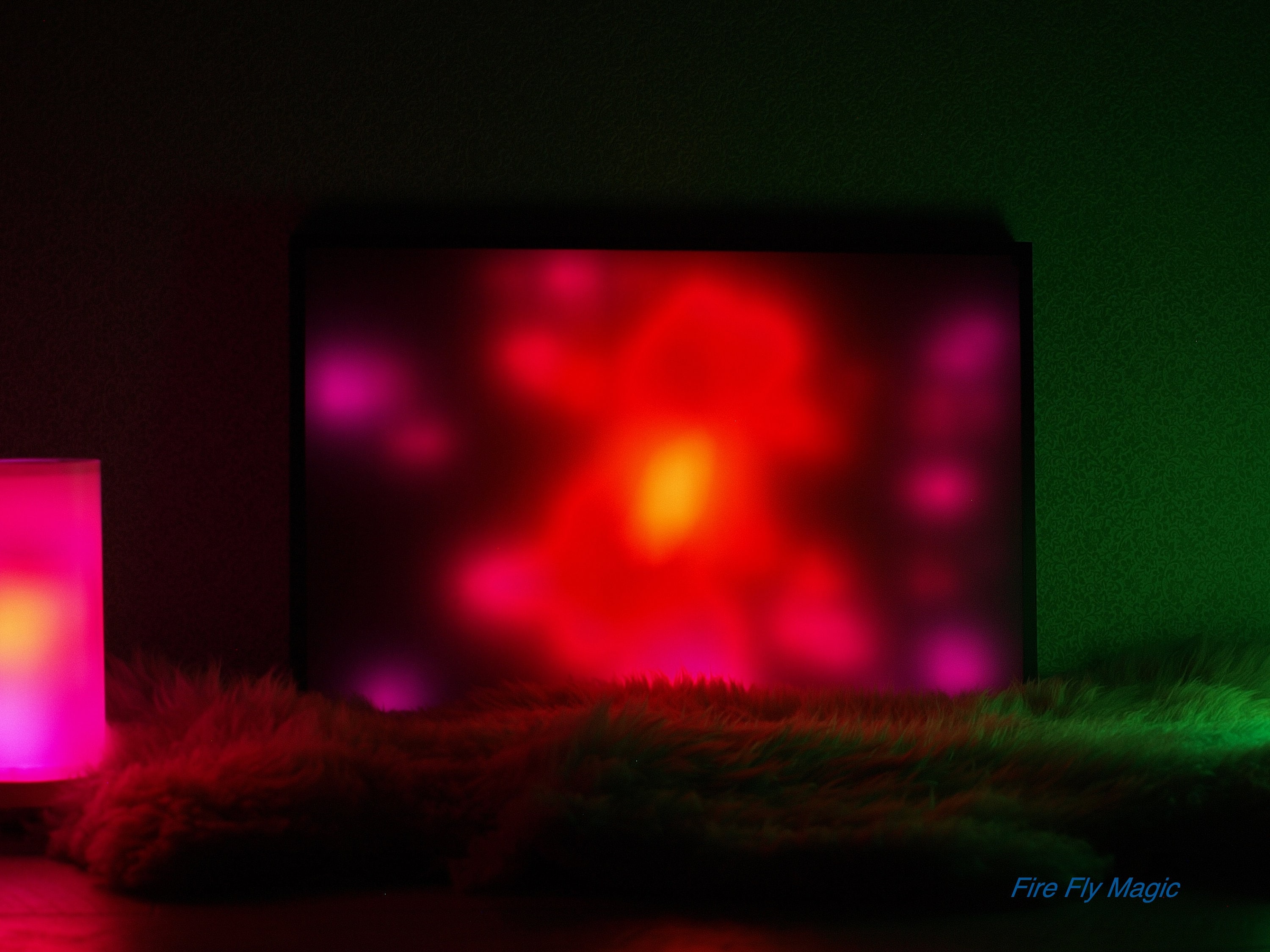 21 LED Fireplace & LED Panel With Amazing Live Animations - Etsy