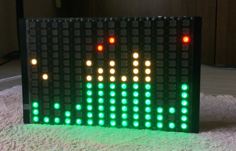 Audio Frequency LED Display. Music Visualizer. and the Story Behind It ...