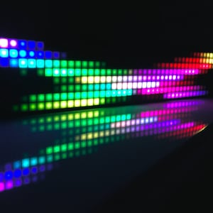 27” Led Screen With Live Animations and Running Line - Etsy