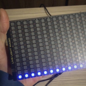 Audio Frequency LED Display. Music Visualizer. and the Story Behind It ...