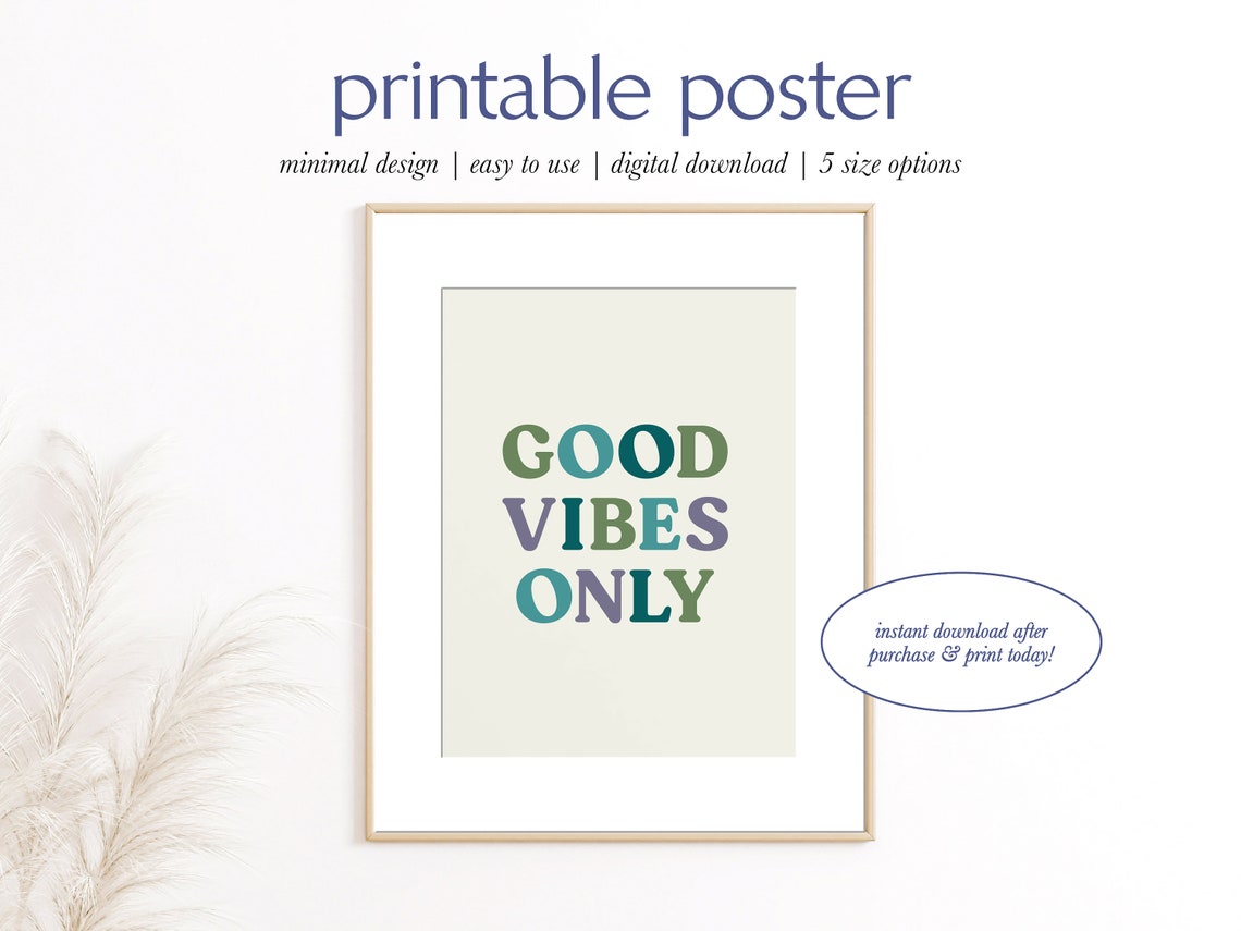 Printable Poster Minimal Design Digital Download Artwork - Etsy