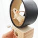 Needle-felted Mouse in Running Wheel Automata, Mechanical Automaton ...