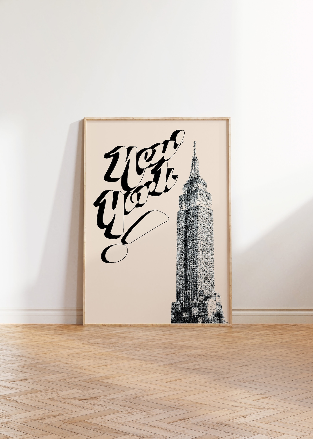 New York Print | Vintage NYC Poster | Retro Printable Wall Art | New ...
