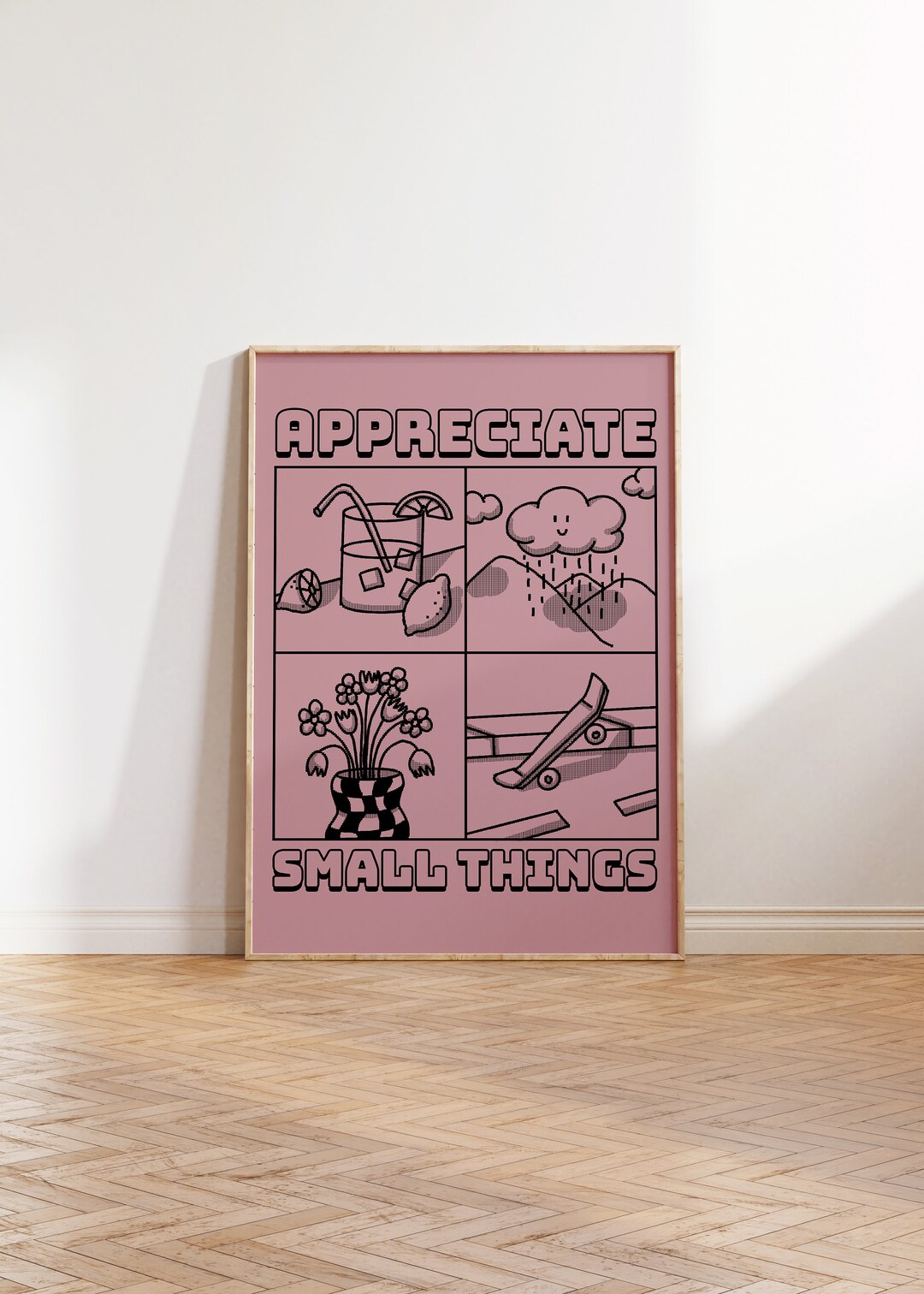 Printable Cute Pixel Art Inspirational Quote Wall Decor - Etsy