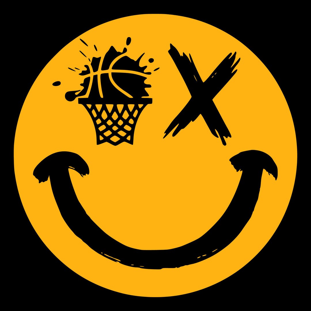 Basketball Smiley - Etsy