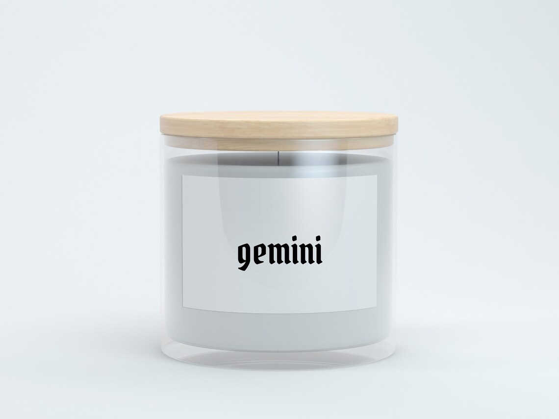 Gemini Zodiac Sign in Gothic Font Gemini Svg Constellation Svg Zodiac ...