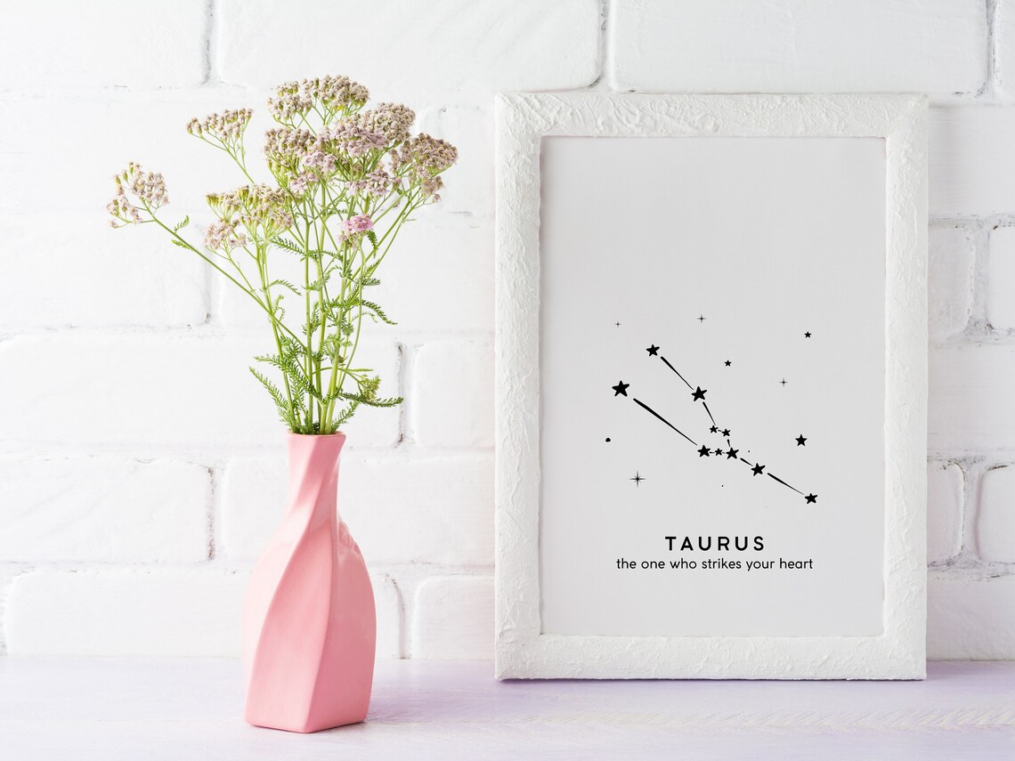 Taurus Svg Constellation Svg Zodiac Svg Astrology Svg Celestial Svg ...