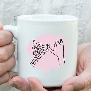 Skeleton Hands Pinky Promise SVG and PNG File Gothic Love - Etsy