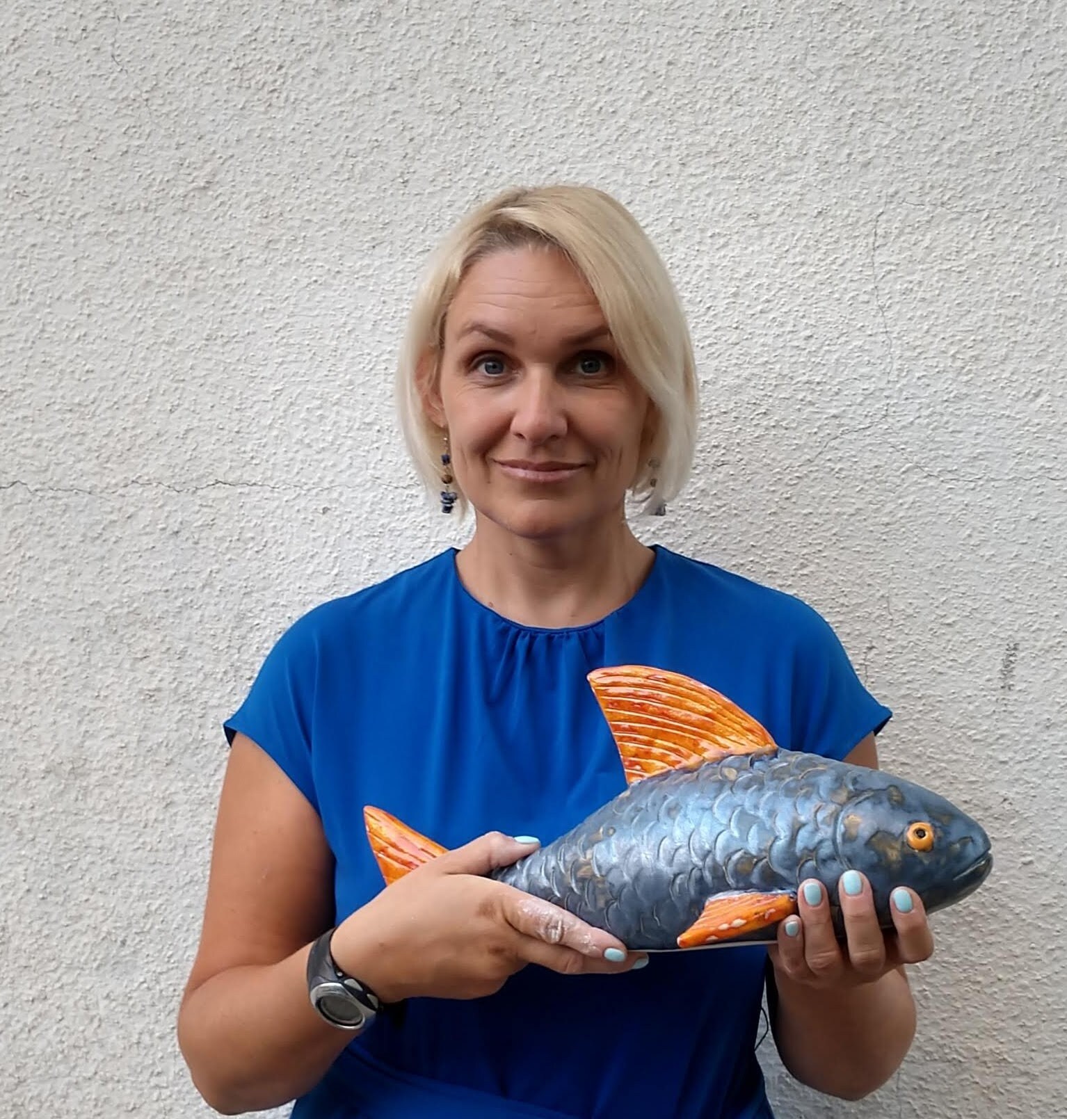 Ceramic Fish Ceramic Sculpture Handmade Fish's Figure Gift for Her for ...