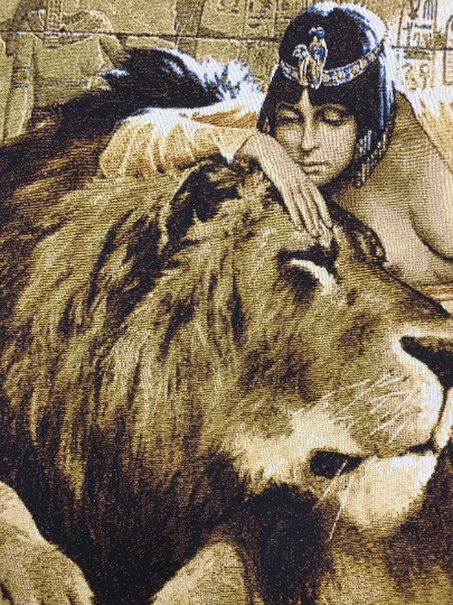 Eastern Historical Style Tapestry Wall Hanging queen Cleopatra ...