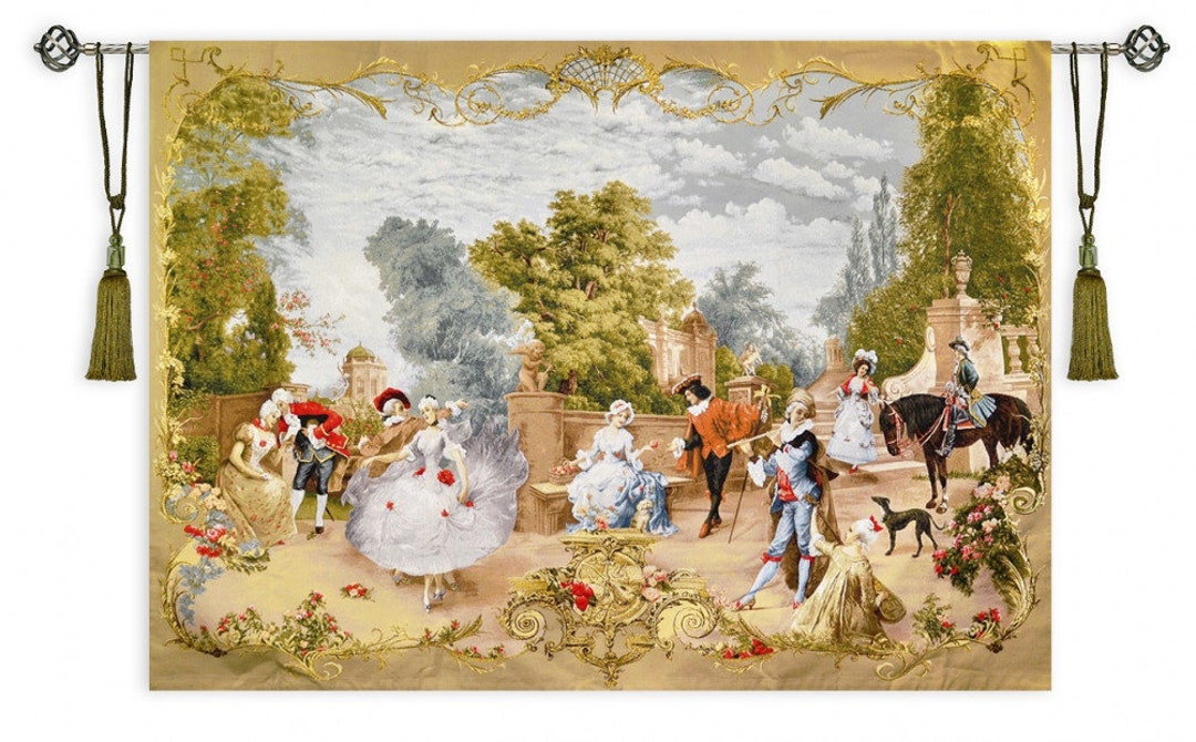 Baroque Style Tapestry Wall Hanging 