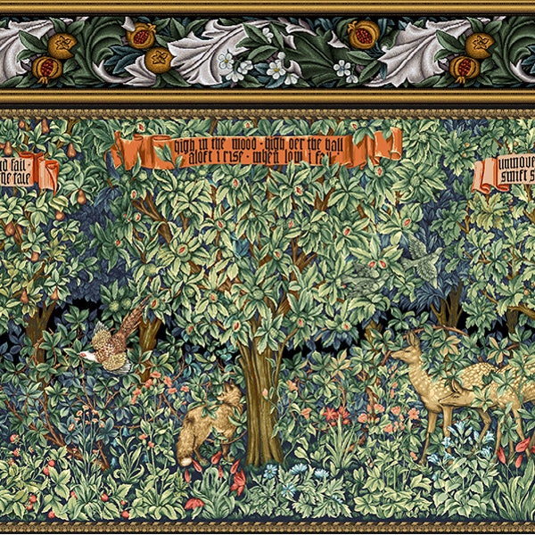 Forest Tapestry - Etsy