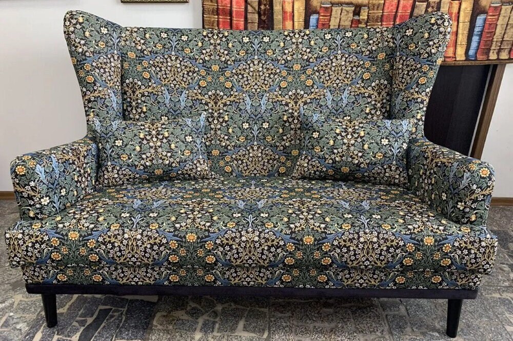 Tapestry Fabric W. Morris Style - Etsy