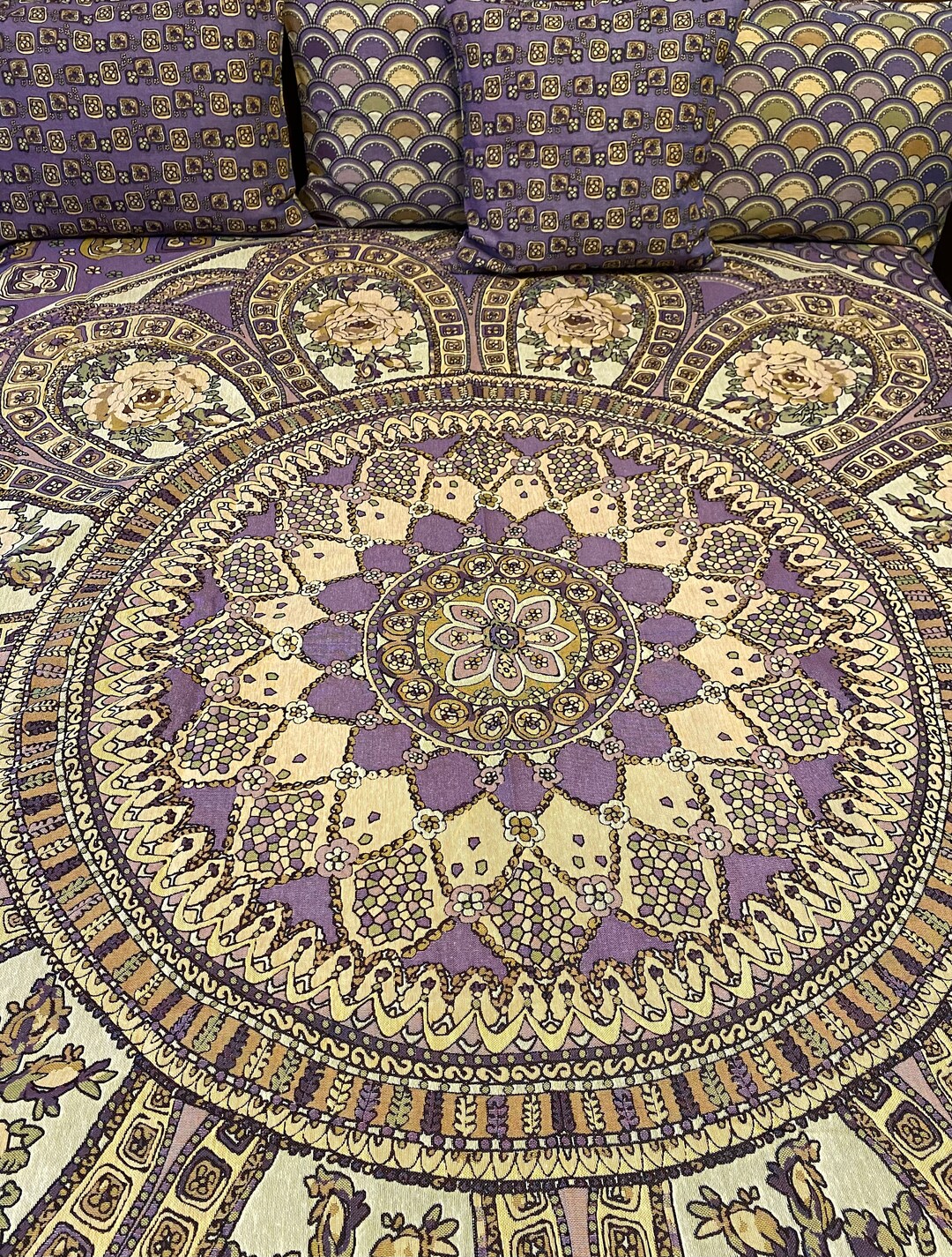 Tapestry Bedspread "the Luxury Ornament" 90*92(230cm*235cm)-jacquard ...