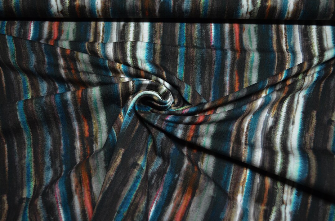 Jersey Fabric Stripes, Lengthwise - Etsy