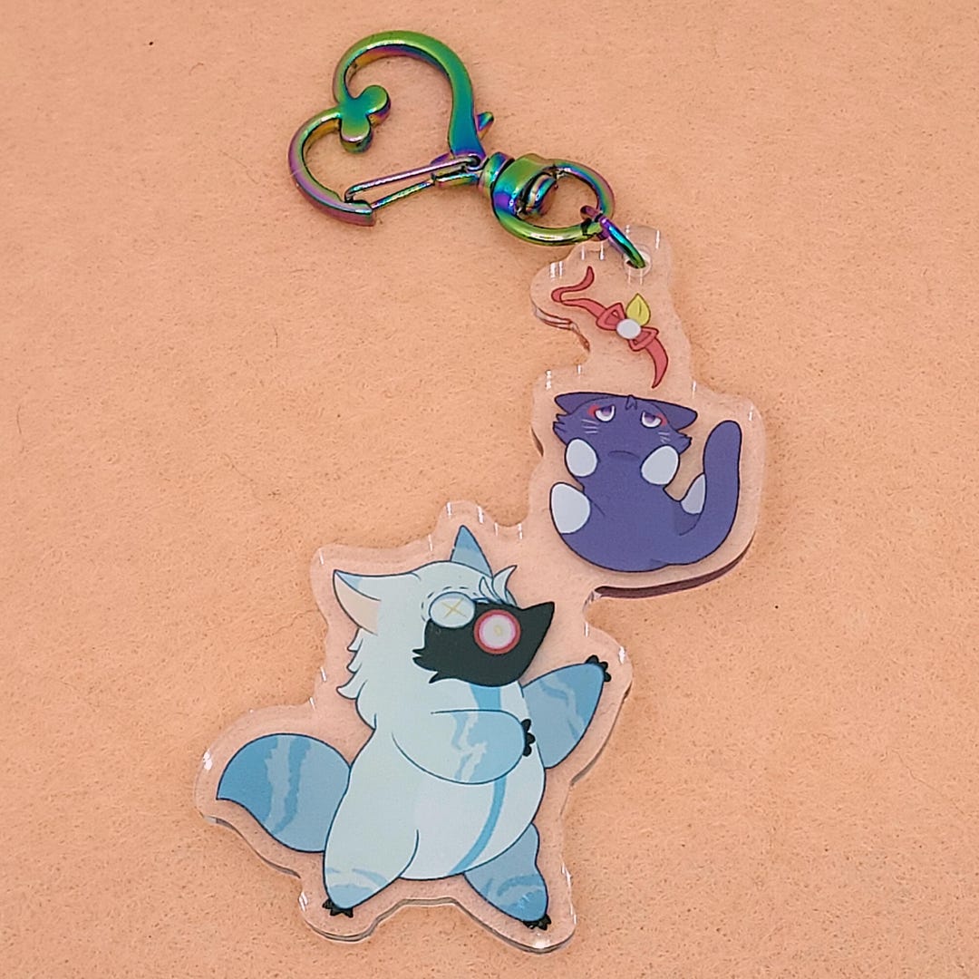 Genshin - Acrylic Keychain | Scarameow - Dottore - Double-sided - Same ...