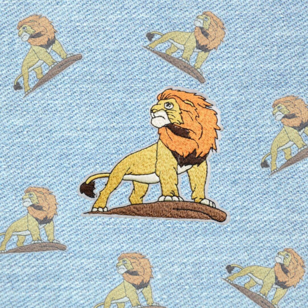Mufasa Embroidered Iron-on Patch Cute Disney the Lion King - Etsy