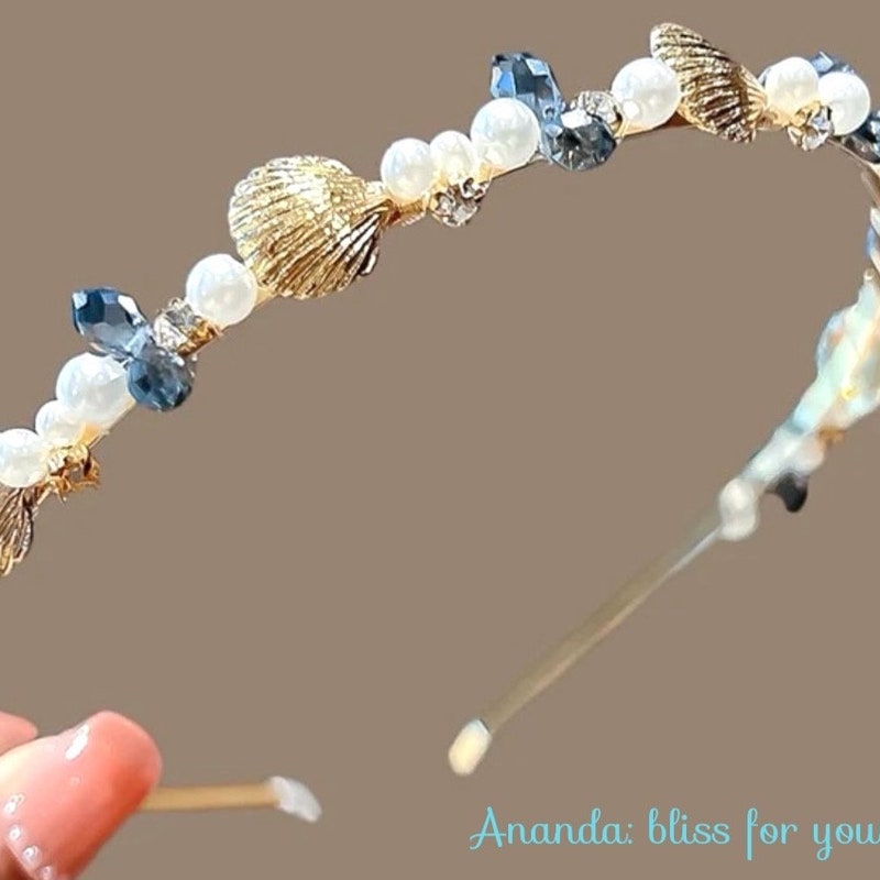 Seashell Headband - Etsy