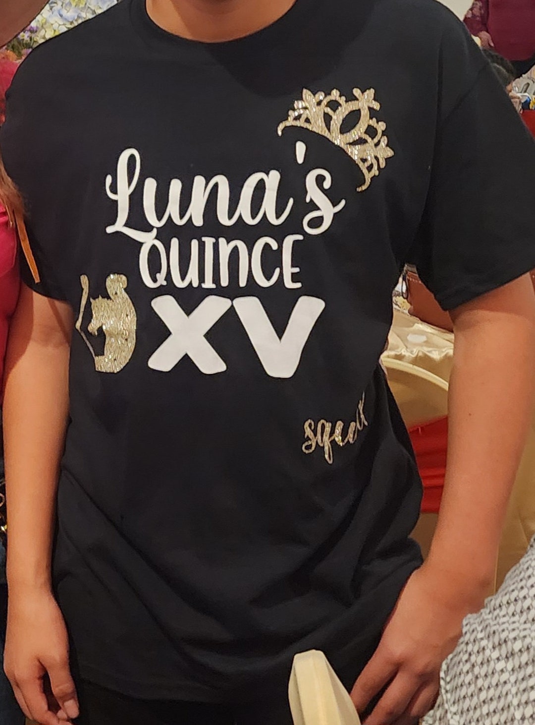 XV Quince Camisas Personalizadas Xv Squad T-shirts - Etsy
