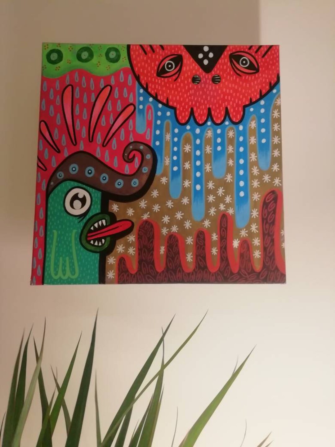 The Color of the Confused Puppets - Etsy