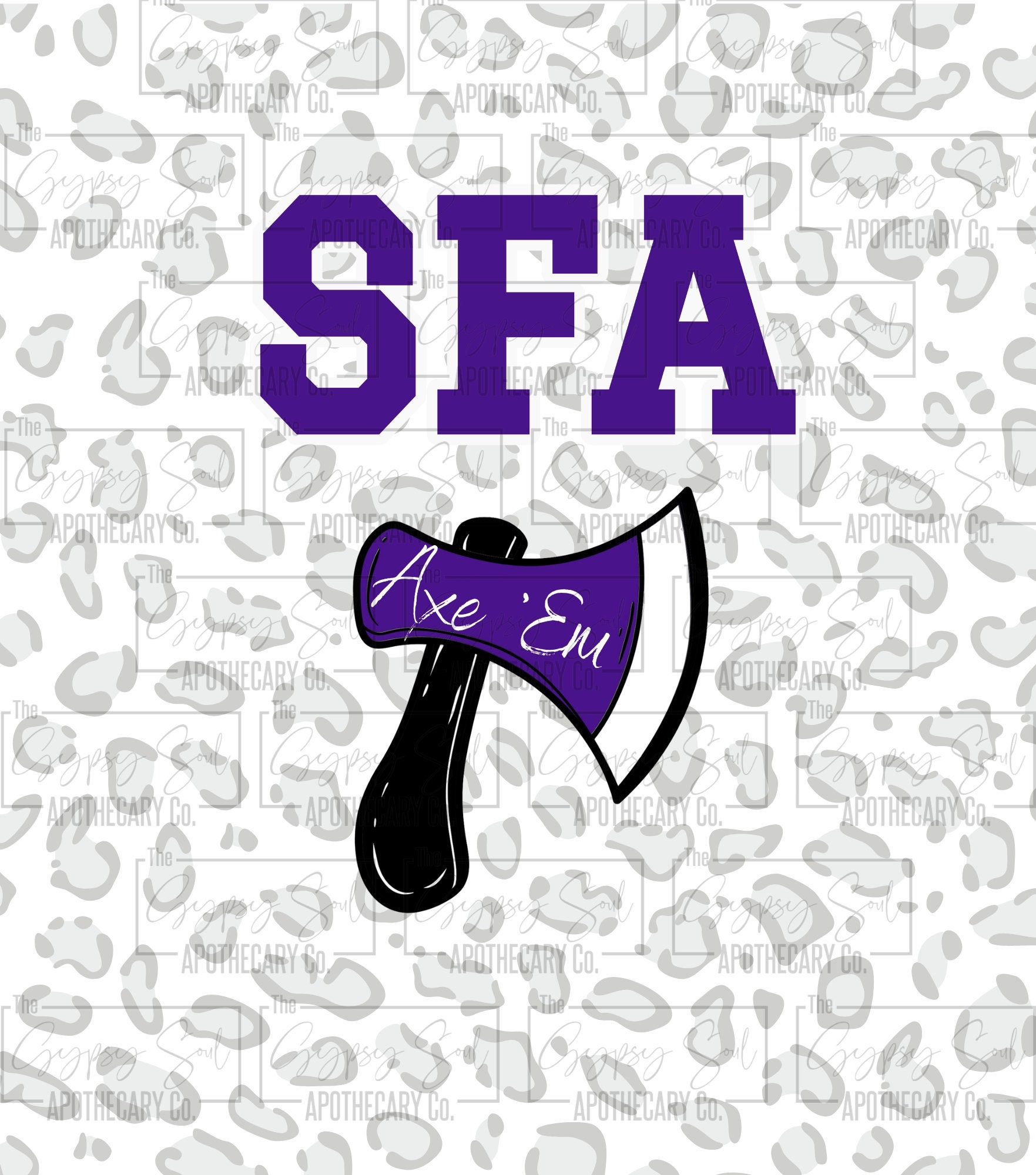 SFA Axe 'em PNG - Etsy