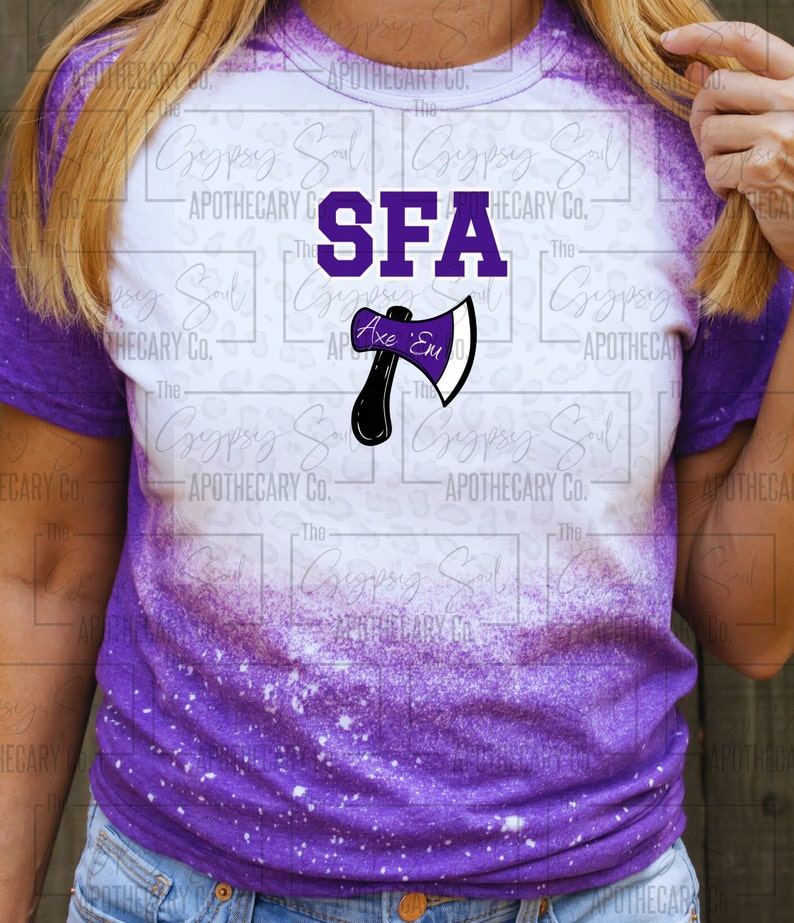 SFA Axe 'em - Grey Leopard Print - PNG - Etsy