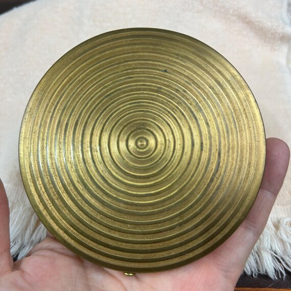 Vintage 1940s Rex Fifth Avenue powder compact. Black … - Gem