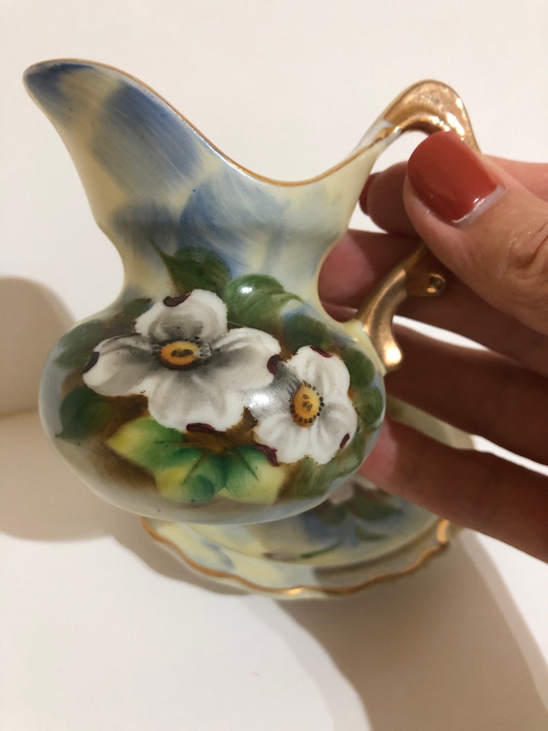 Vintage Mini Water Pitcher With Basin. Both Pieces Have the - Etsy