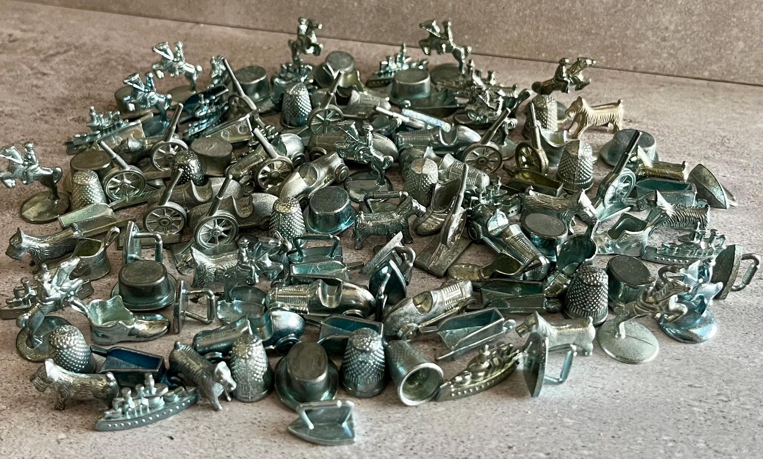 Vintage to Now Monopoly Game Pieces, Tokens, Markers. Price is for Each ...