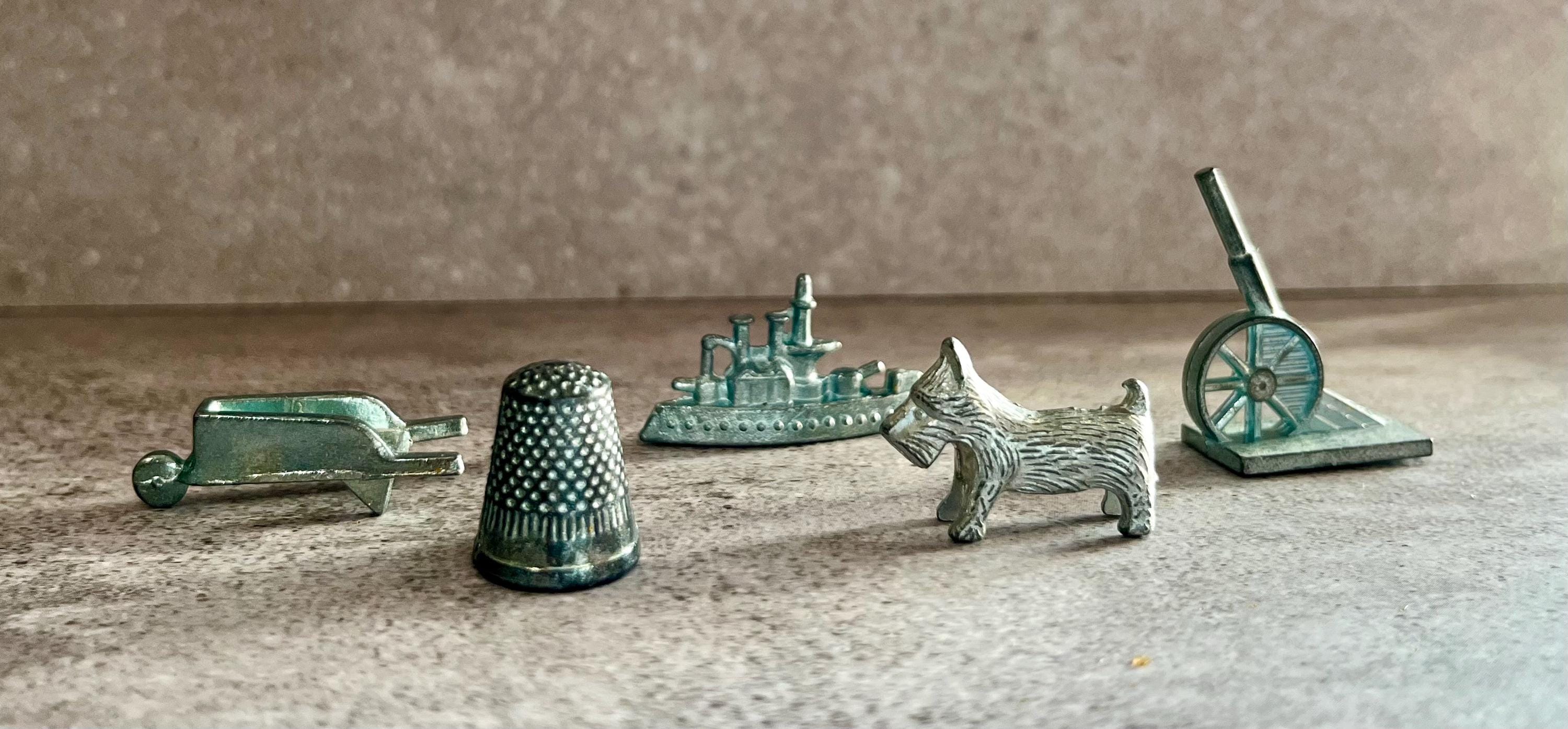 Vintage to Now Monopoly Game Pieces, Tokens, Markers. Price is for Each ...