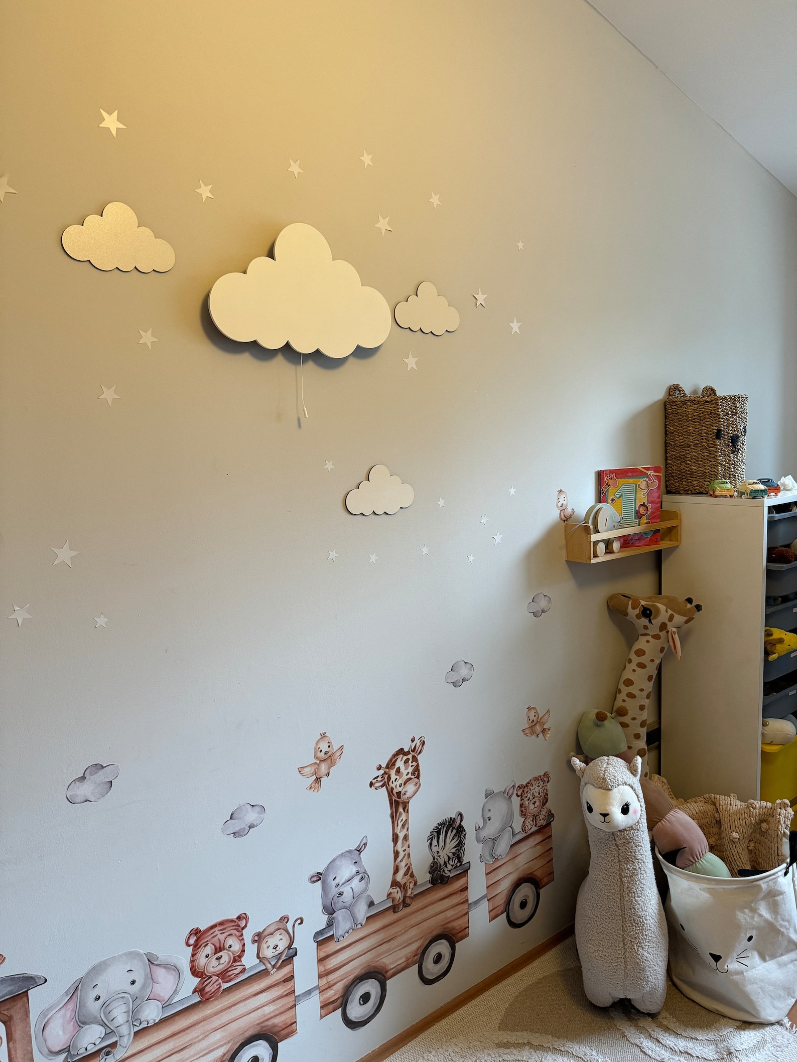 Cloud Lamp, Cloud Light, Baby Night Light, Nursery Wall Light, Kids ...