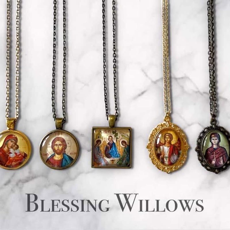 Saint Pendants Orthodox - Etsy
