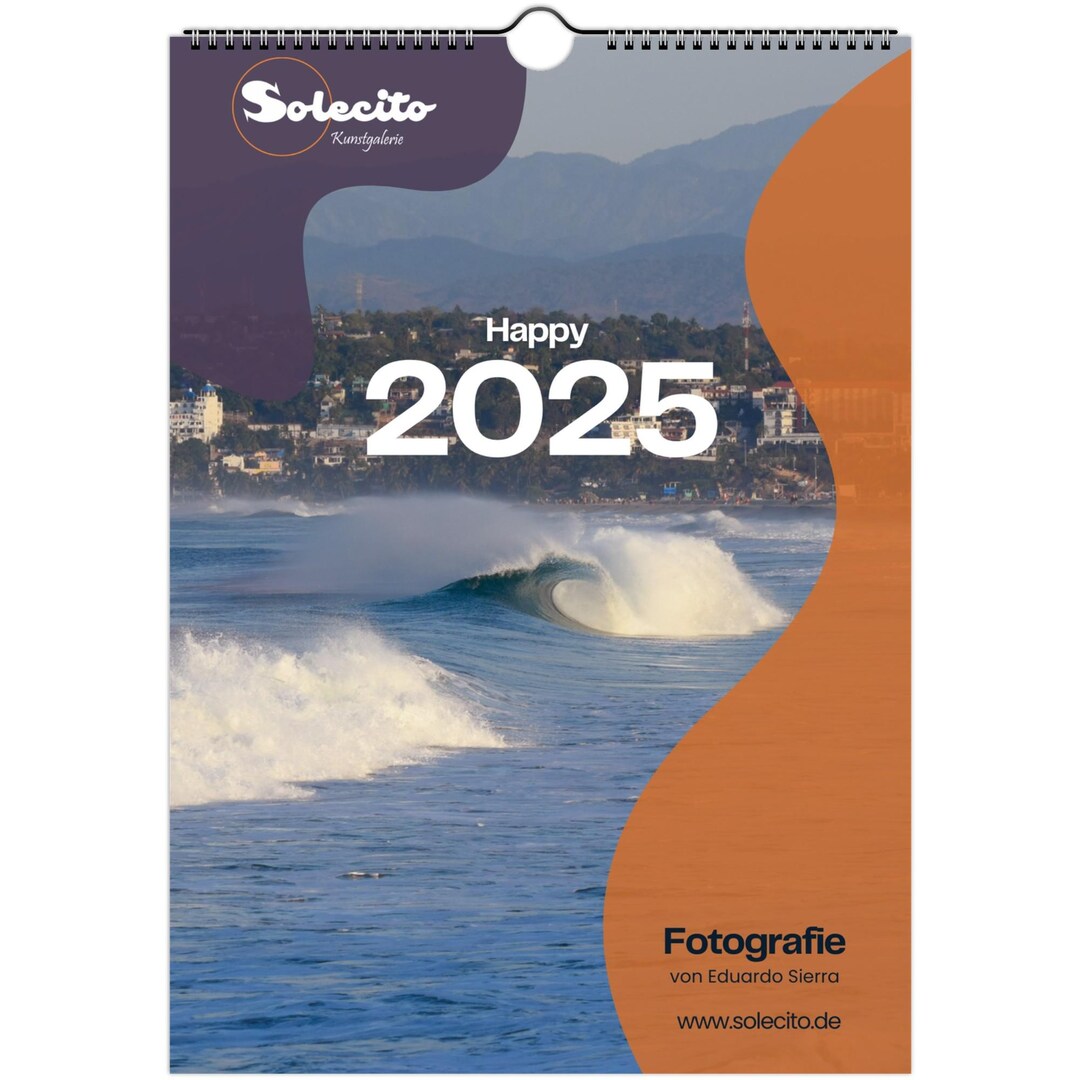 Wall Calendar 2025 (solecito.de) - Etsy
