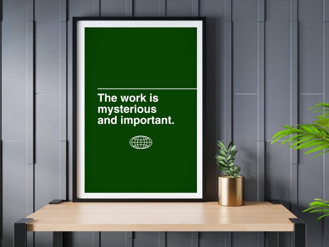 Severance Digital Poster Print/phone Wallpaper Bundle (the Work is ...
