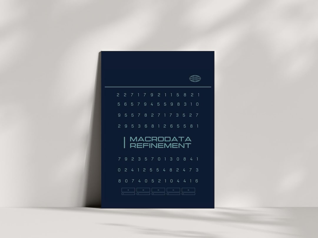 Severance Digital Poster Print/phone Wallpaper Bundle - Macrodata Refinement Lumon - Etsy