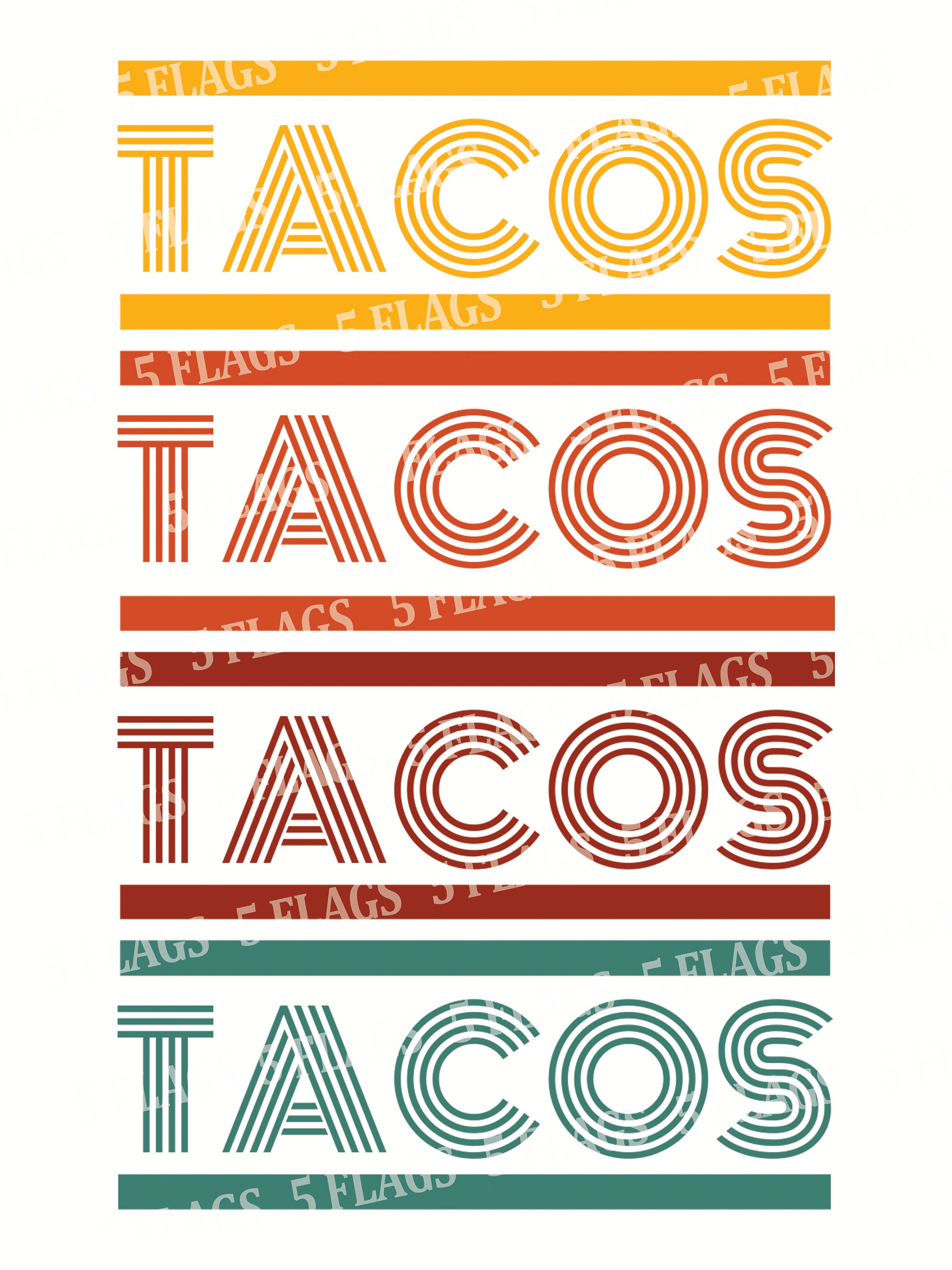 Retro Tacos PNG Digital Download - Etsy