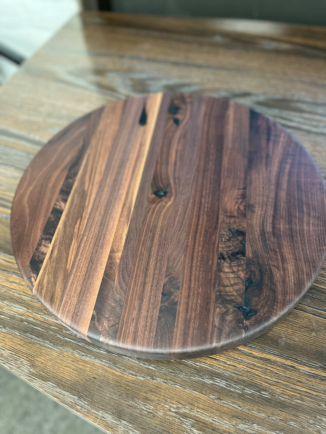 Black Walnut Lazy Susan - Etsy