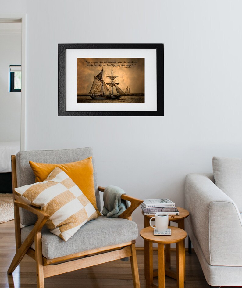 Friendships Digital Download, Good Ships Wood Ships & Friendships Quote ...