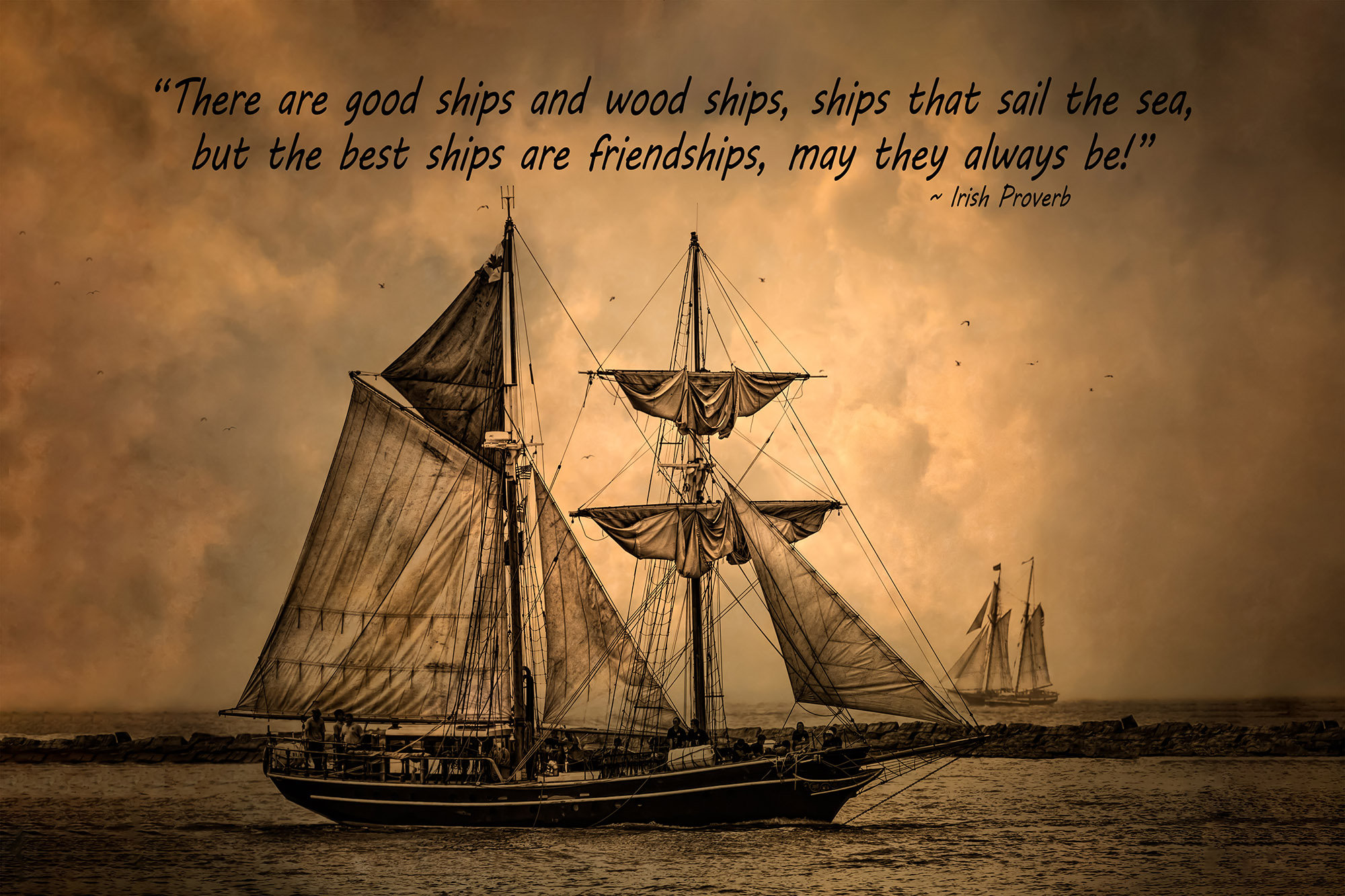 Friendships Digital Download, Good Ships Wood Ships & Friendships Quote ...