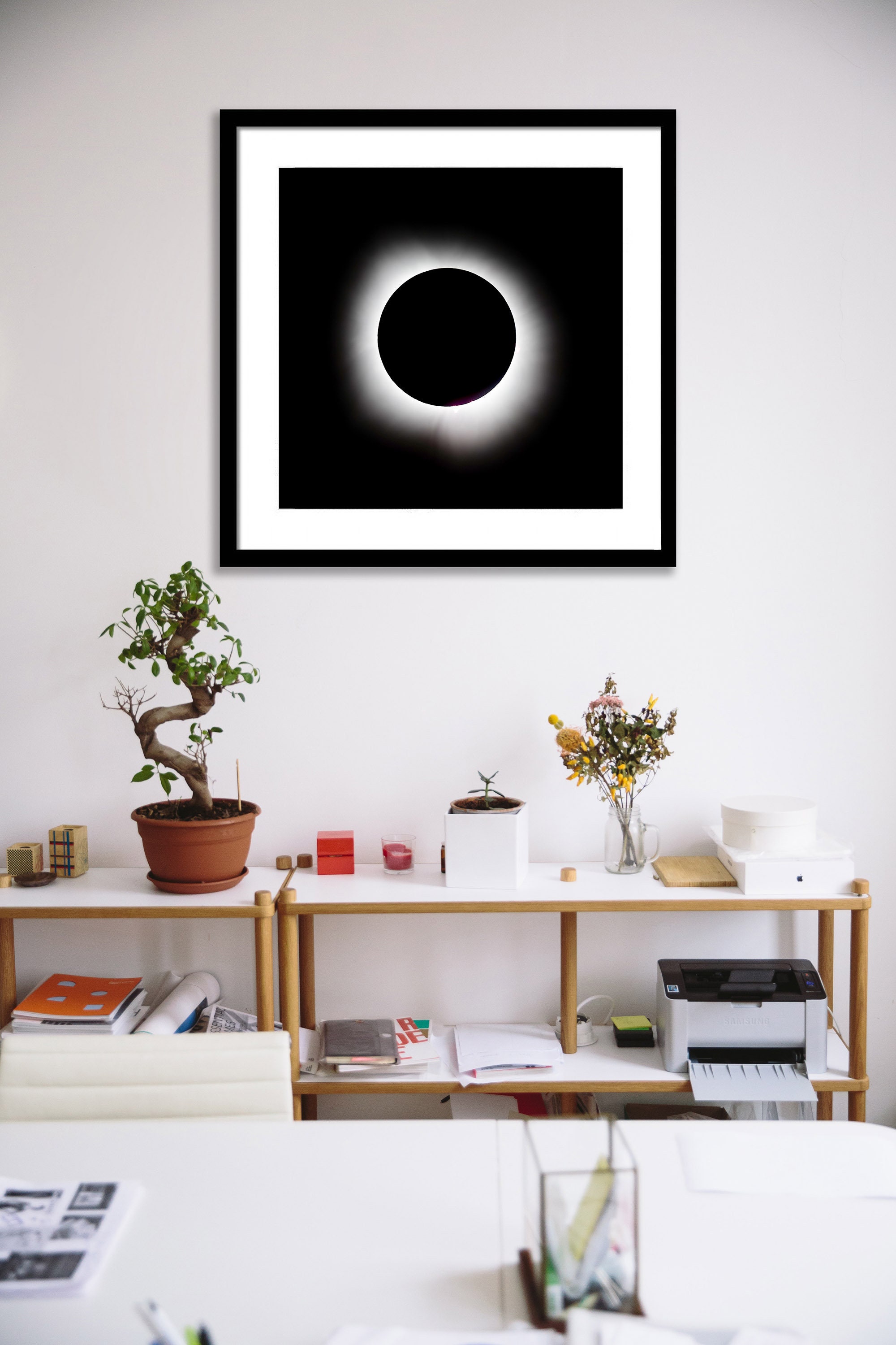 2024 Total Solar Eclipse Printable, Corona Eclipse Printable Download ...
