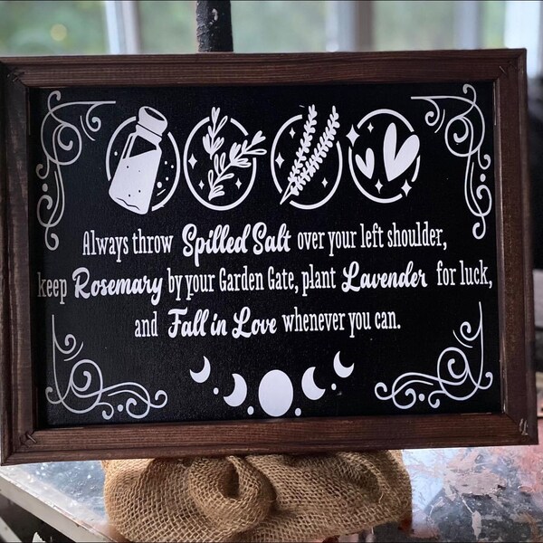 Practical Magic Sign - Etsy