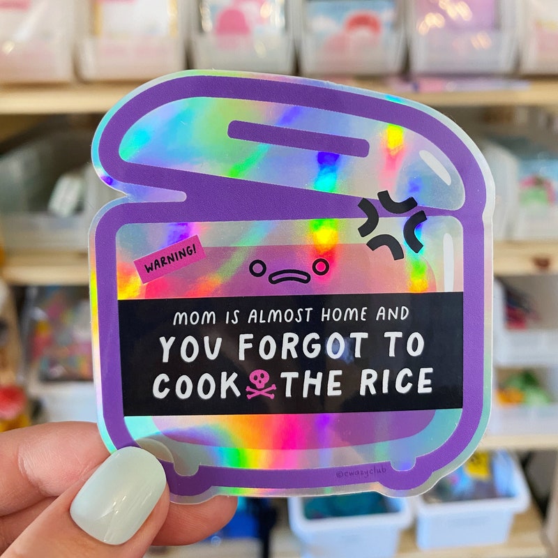 Rice Cooker Decal - Etsy