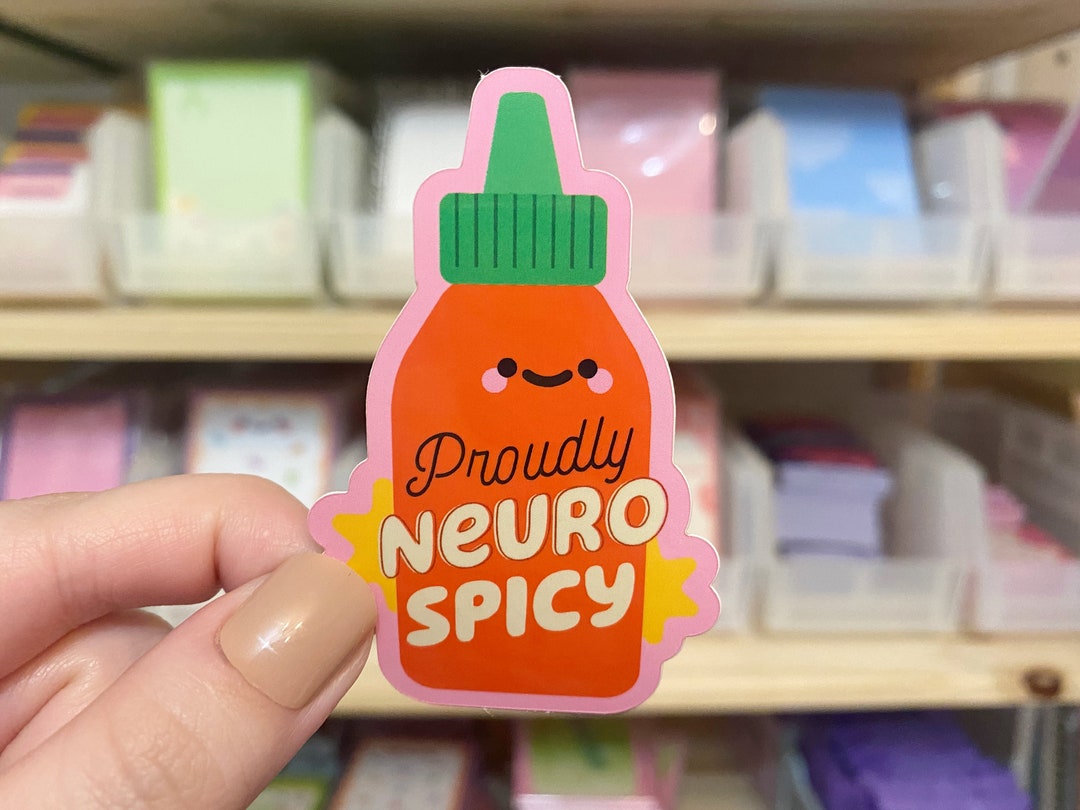 Proudly Neurospicy Sticker | Neurodiversity Sticker | Neurodivergent ...