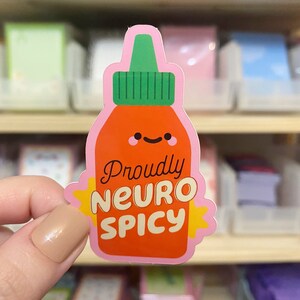 Proudly Neurospicy Sticker | Neurodiversity Sticker | Neurodivergent ...