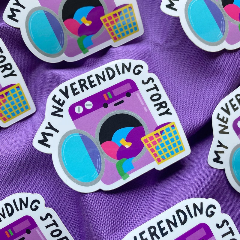 Laundry Sticker - Etsy