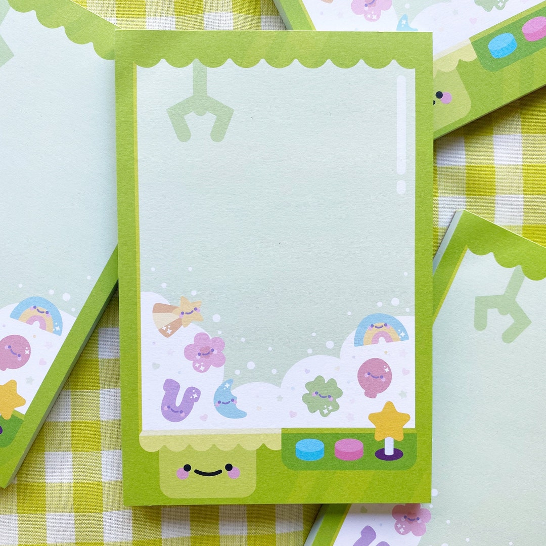 Small Arcade Machine Notepad | 4x6 Notepad | 90s Notepad | Aesthetic ...