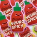 Proudly Neurospicy Sticker Neurodiversity Sticker Neurodivergent ...