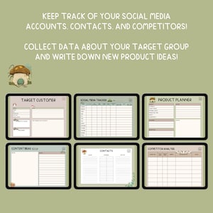 Cozy Planner Bundle Life Planner Small Business Organizer Digital ...