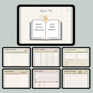 Cozy Digital Goodnotes Planner Undated Daily Weekly Monthly Cottagecore ...